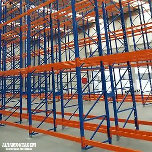 Porta-Paletes Convencionais – Alta montagem